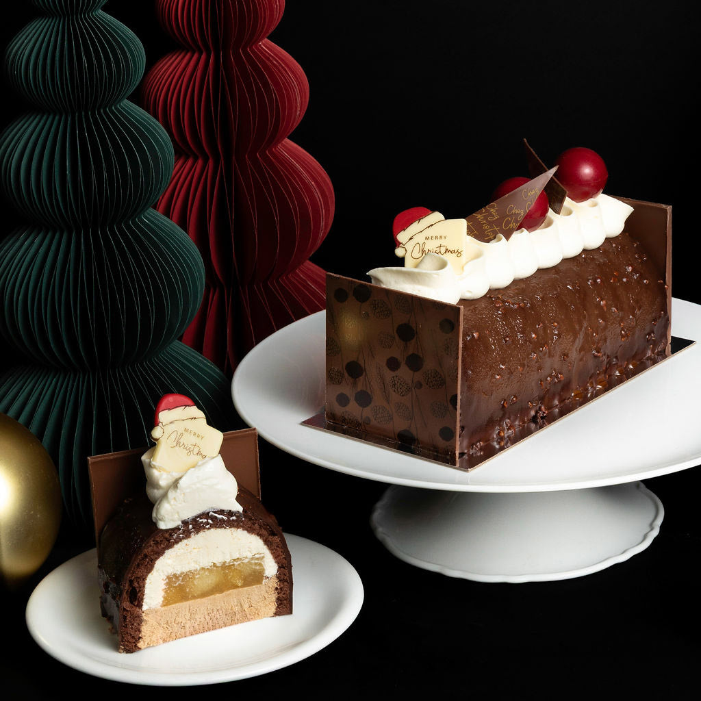 Buche De Noel | Yule Log | Vancouver Christmas Dessert — Chez Christophe